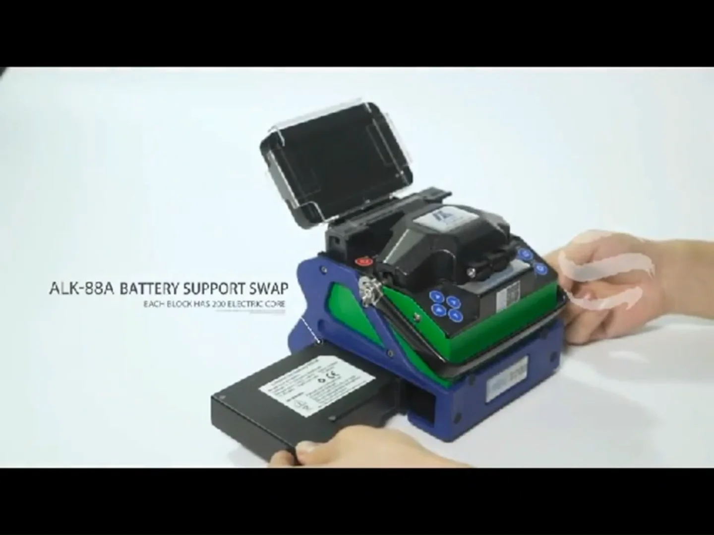 Multimode Singlemode Heat Shrink Tool Alk-88a Fiber Optic Splicing ...