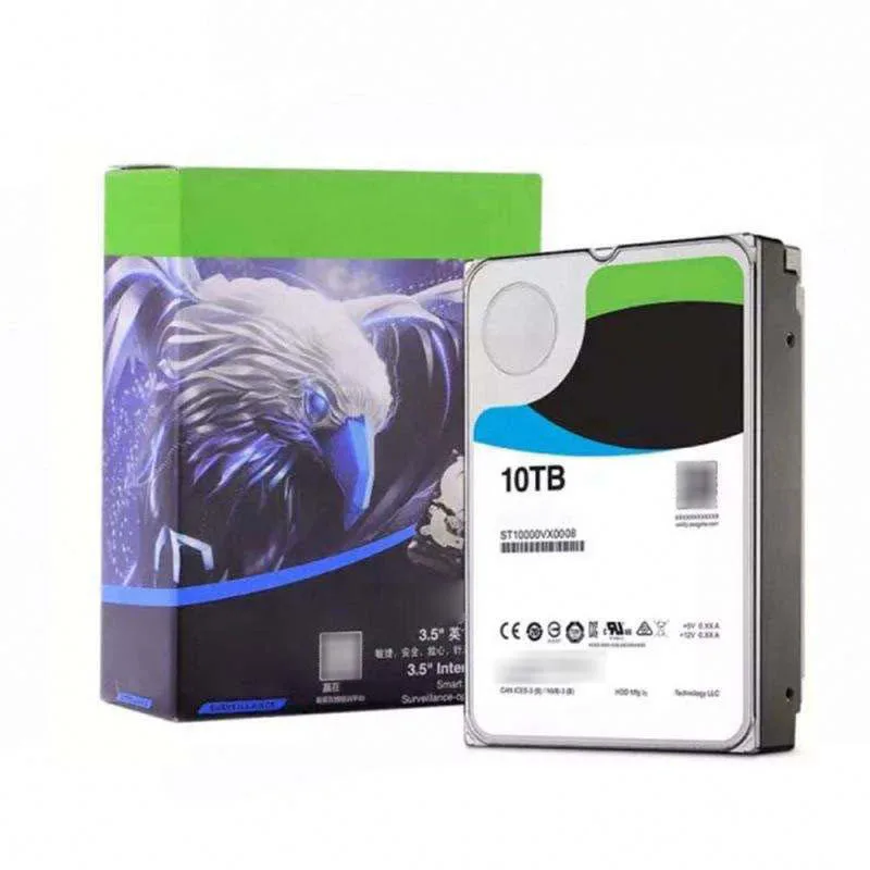 New 10tb St10000ve0008 Ai Surveillance Sata 3.5" Hard Drive For Seagate ...
