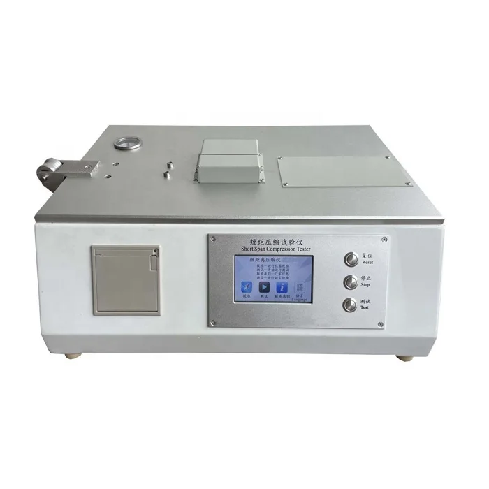 Iso 9895 Short Span Compression Strength Tester For Paper And Board ...