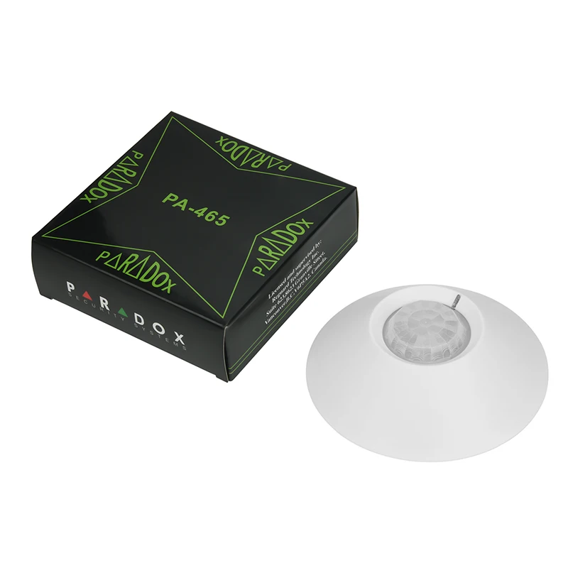 360 Degree Ceiling Mounted Wired PIR Motion Sensor Paradox PA-465