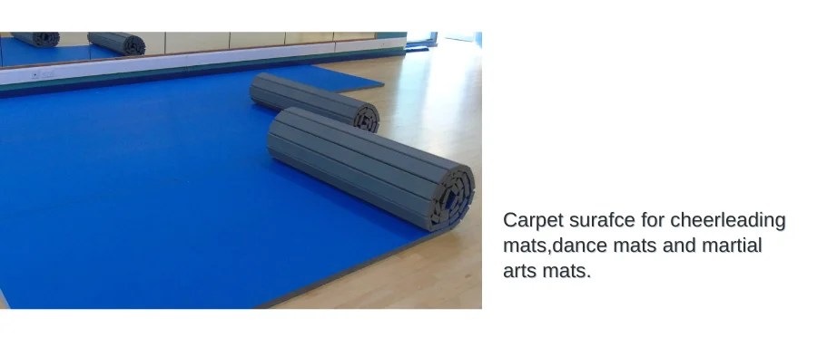 3cm" Thick Roll-out Wrestling Mma Mat Carpet Surface Flexible Flooring ...