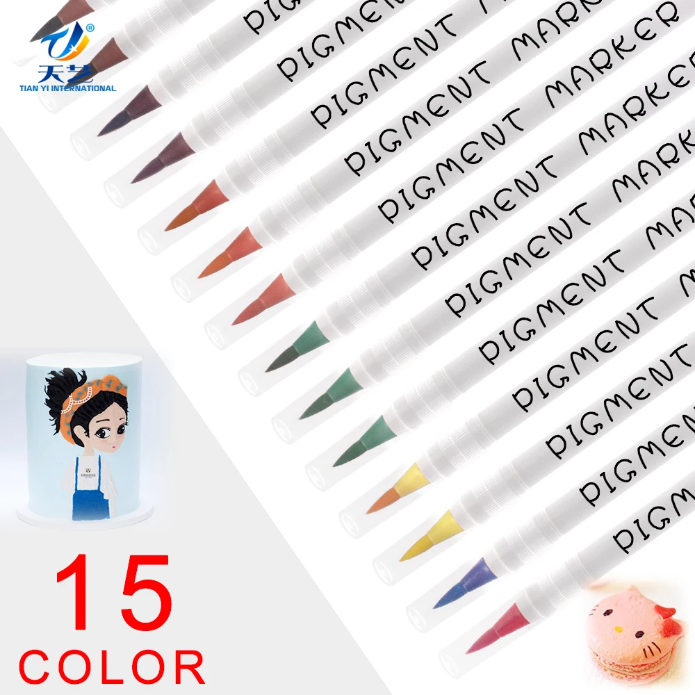 Food Coloring Edible Markers,Thick Tip And Fine Tip,Gourmet Writers ...