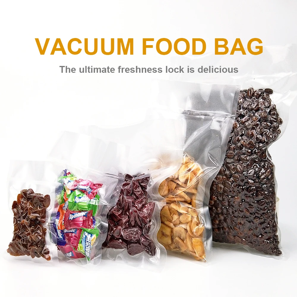 Factory Custom Printed Frozen Food Vacuum Storage Bag Evoh Clear PE ...