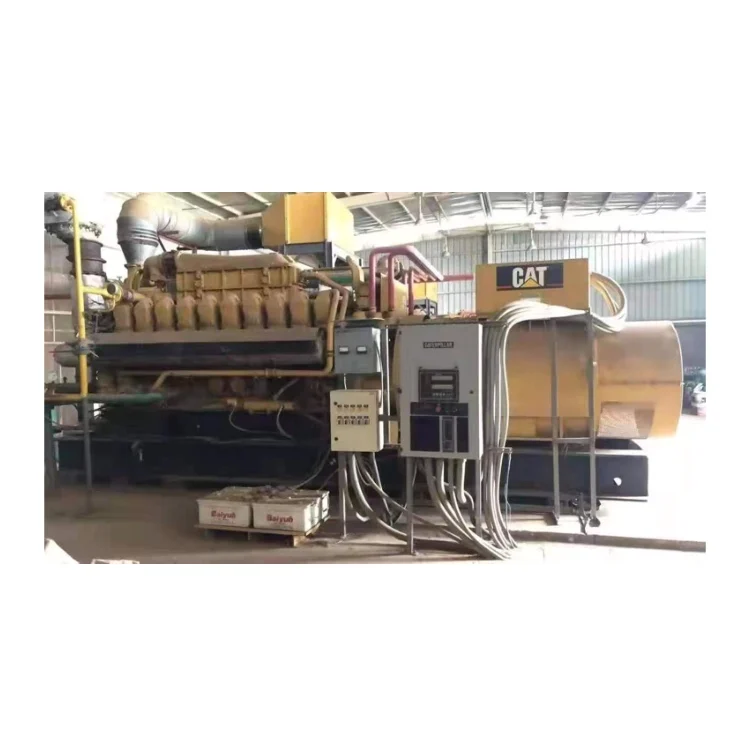 Cost-effective Used CAT G3520C Natural Gas Generator Sets