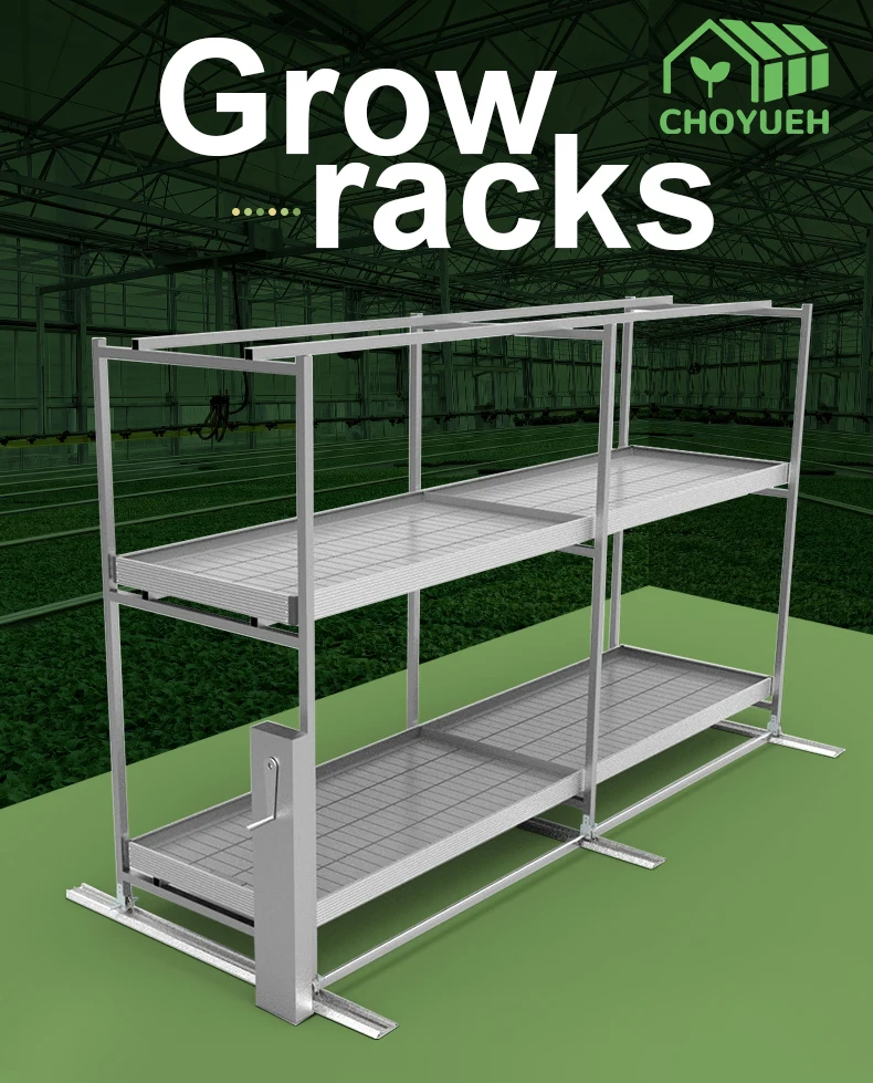 Grow Racks Vertical Indoor Farming With Vertical Ebb And Flow Hand ...