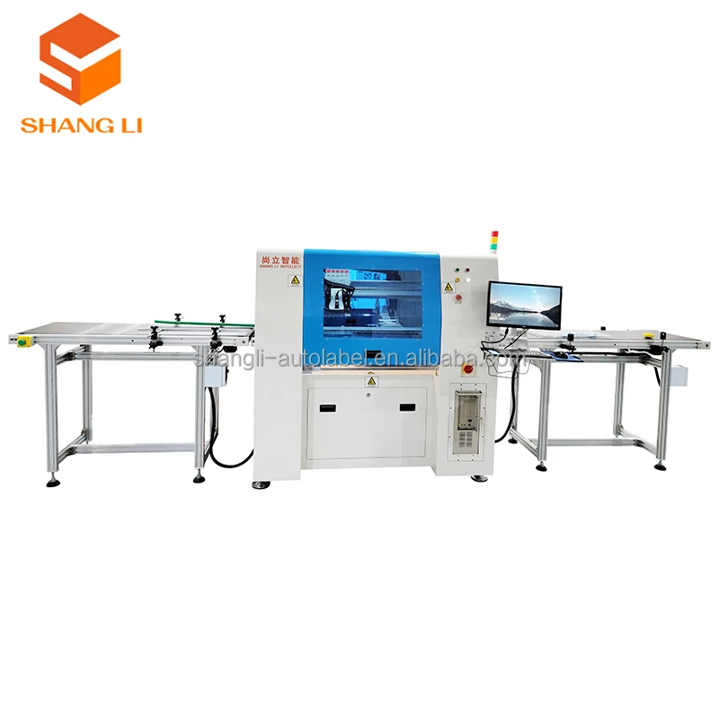 CCD Automatic Visual Positioning Labeling Machine High-Precision Plane ...