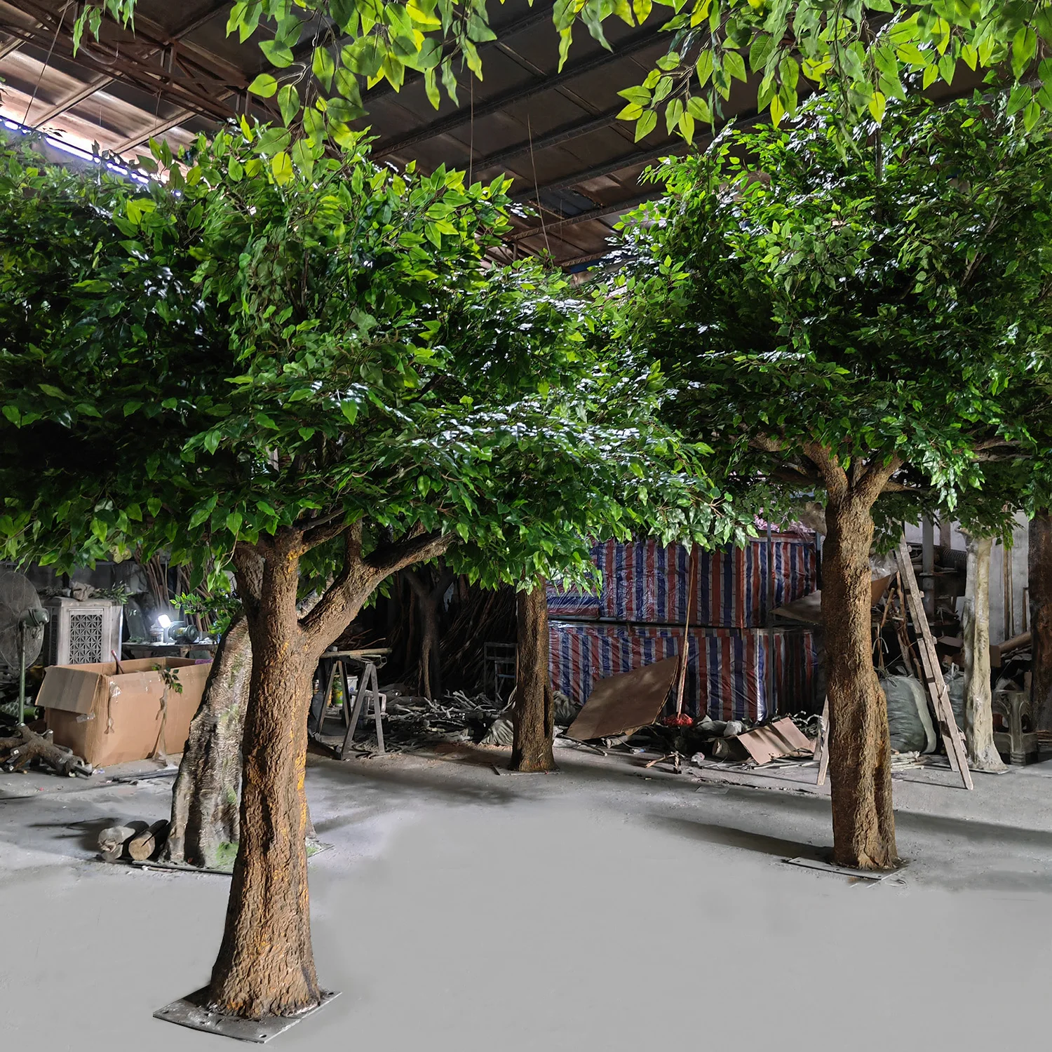 Artificial Big Green Trees Outdoor Large Decorative Plastic Trees - Buy ...