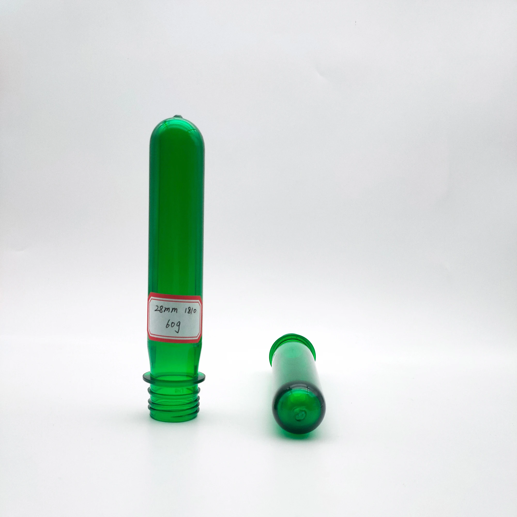 Custom Green Color 28mm Neck Pco 1810 60g Plastic Pet Water Bottle ...