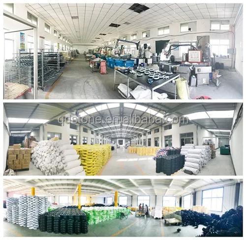 200/50-100 Puncture Proof Rubber Wheels for Carts from QINGDAO Manufacturer