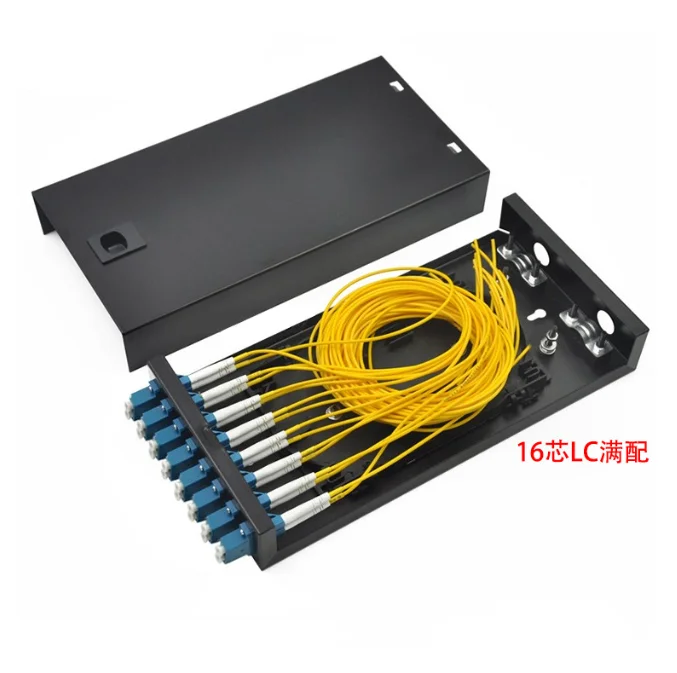 Alibaba.com: Wall Mount Fiber Optic ODF 8 SC Port with Adapter and ...