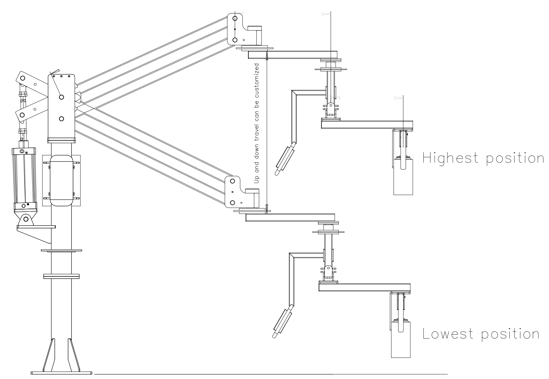Air Industrial Hydraulic Robotic Arm Manual Lift Manipulators| Alibaba.com