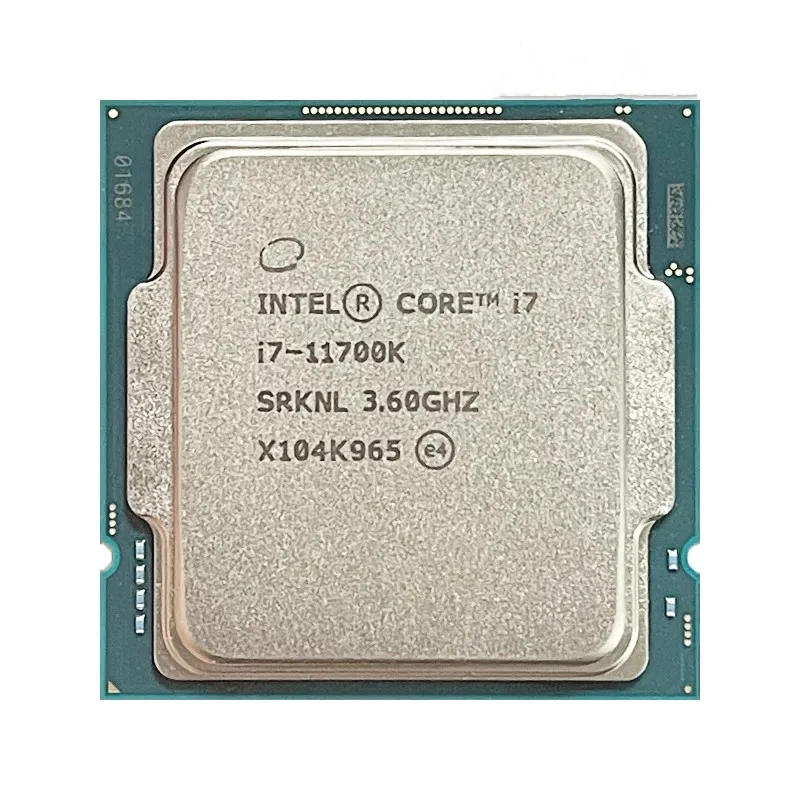 For Intel Core I7-11700k I7 11700k 3.6 Ghz Eight-core 16-thread Cpu ...