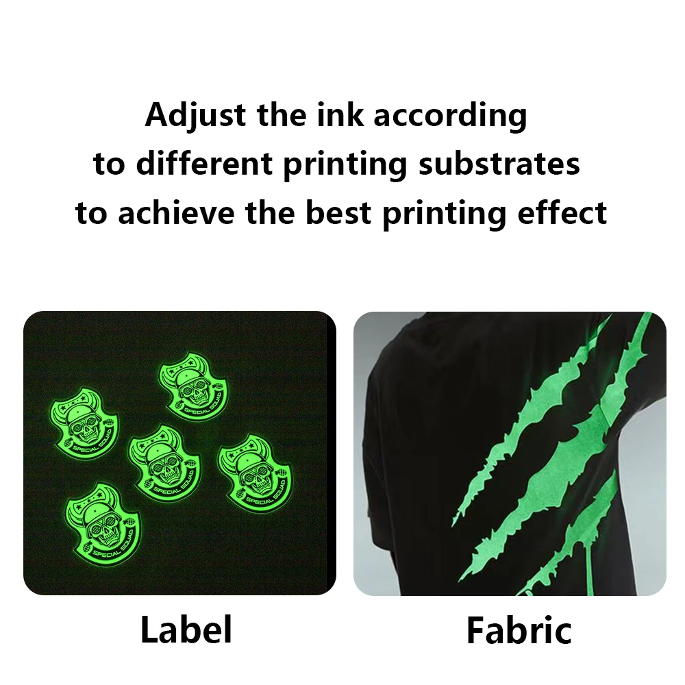 GDLEGEND Luminous Ink for Safety Signs - Long Glow Duration Emergency ...