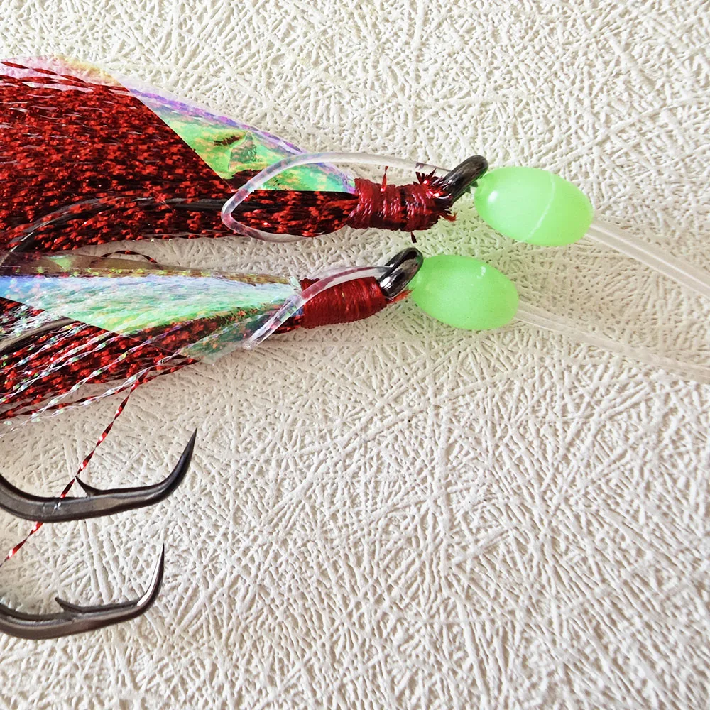 Alpha Snapper Fishing Flasher Rig Bait Flasher Rigs With Luminous Bead ...