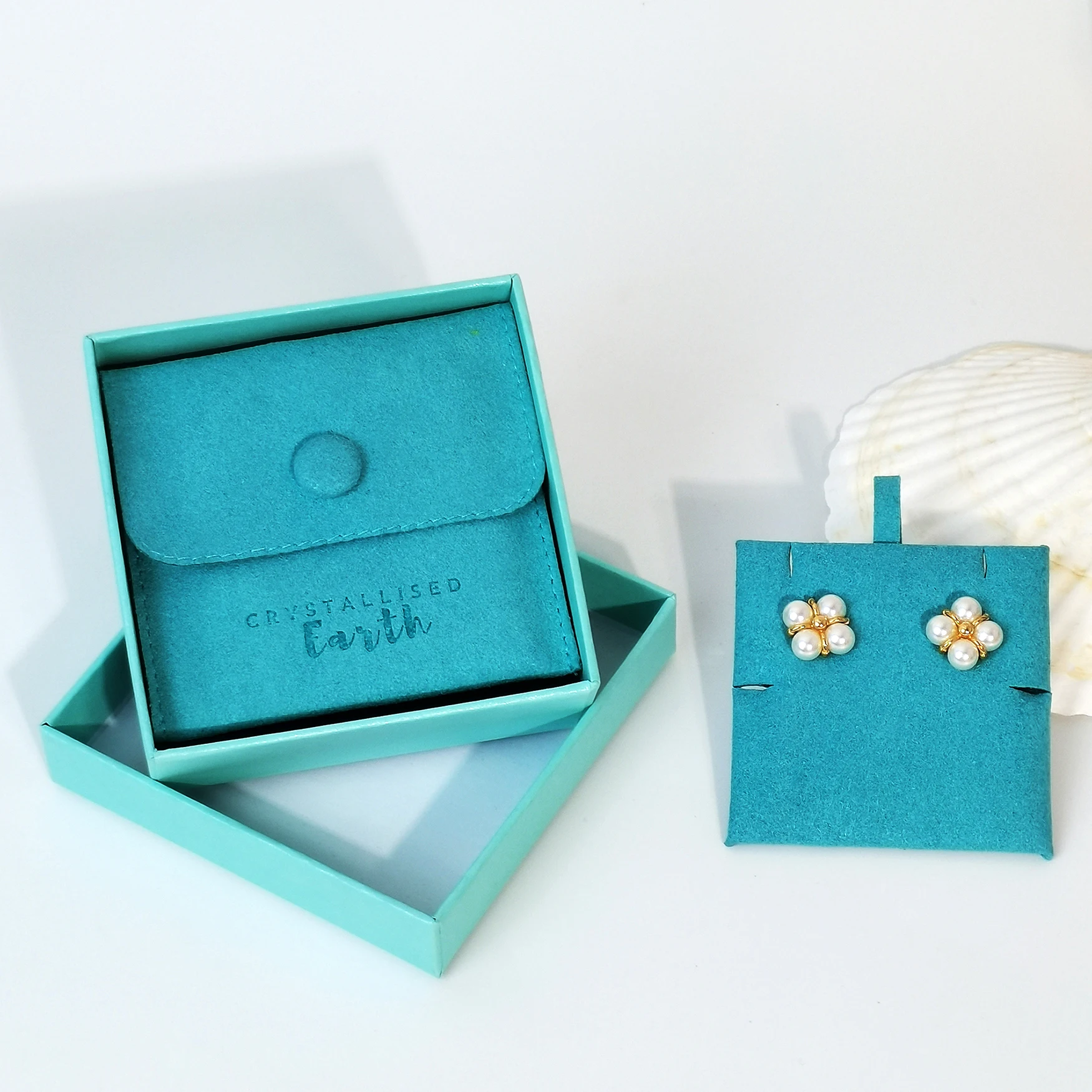 Eco Friendly Luxury Drawer Cardboard White Pink Black Small Necklace ...