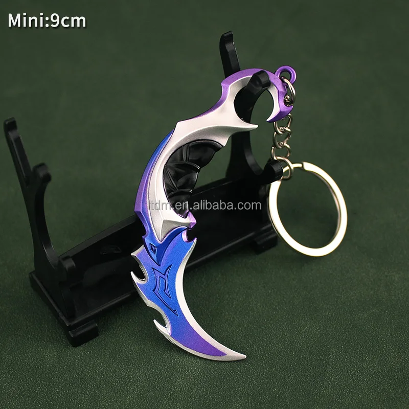 Valorant VCT Lock in Knife - Metal Keychain Mini Model