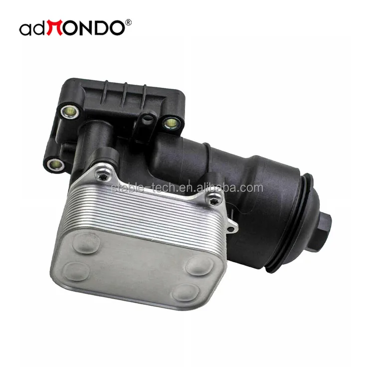 Engine Oil Cooler With Filter Housing 03P115389A 03P115389B 03P115389 ...