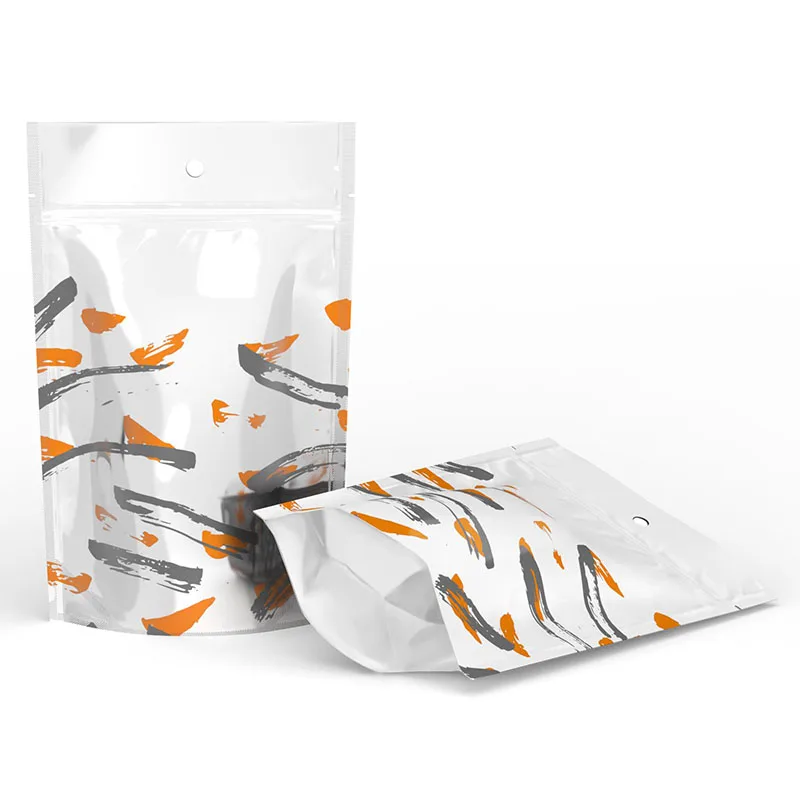 Custom Printed Resealable Paper Packing Sachet Pouch