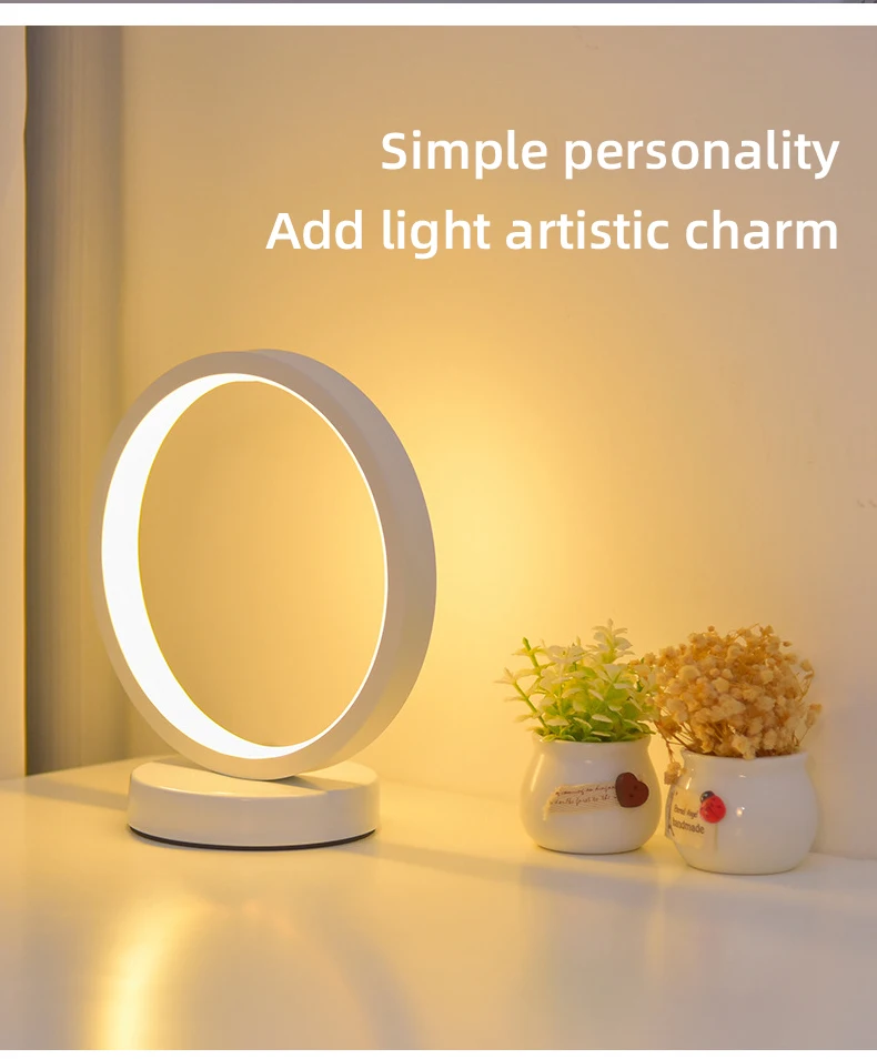 Creative Led Energy-saving Sleep Dormitory Desk Lamp Decorative Desk ...