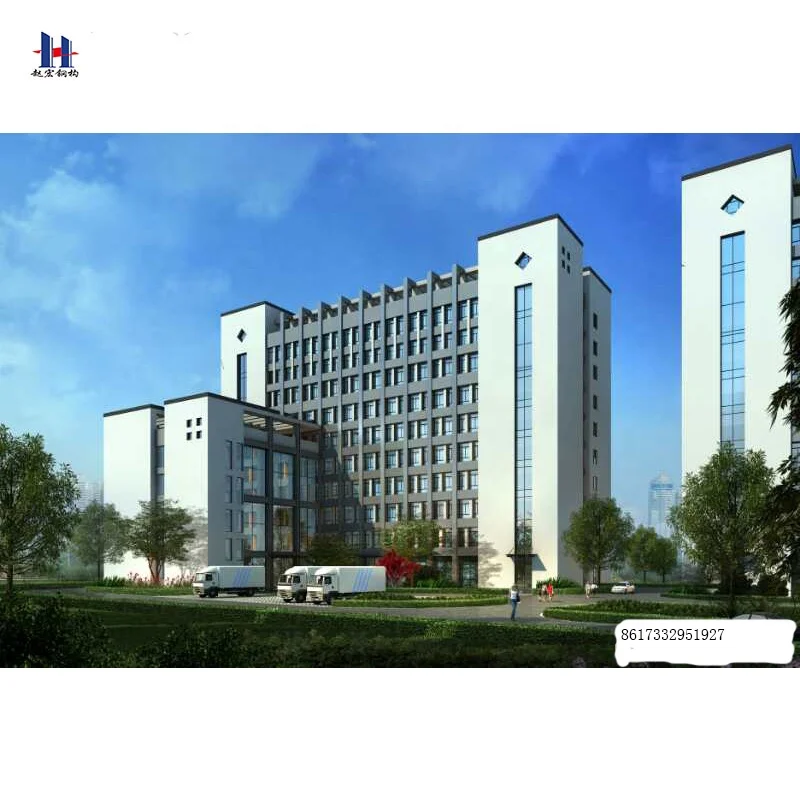 Steel Structure High Rise Safe Customized Residential Building - Buy ...