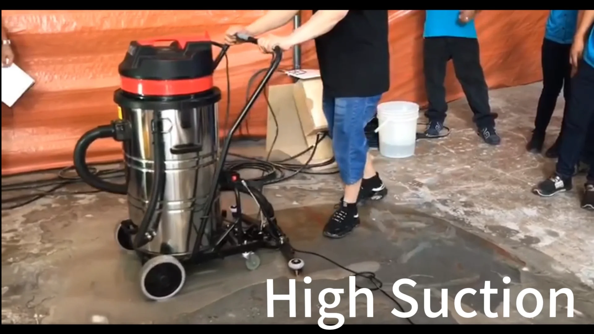 Js V1 Wet And Dry Industrial Vacuum Cleaner 3000watt Multifunction ...