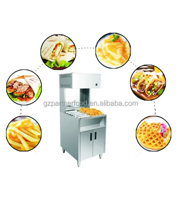 Full Set of Fast Food Restaurant Kitchen Equipment