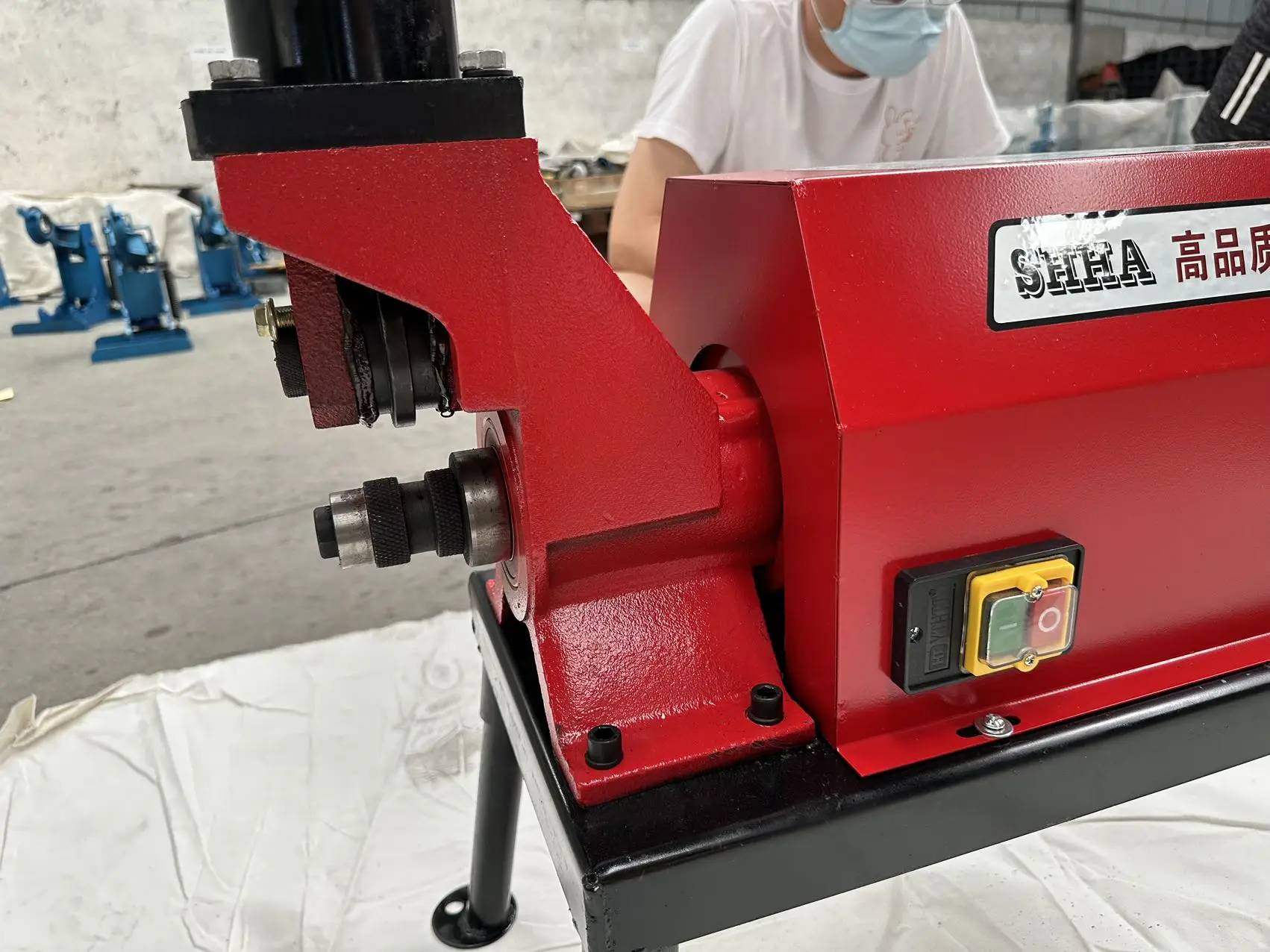 12'' Roll Groover Manual Grooving Machine for Pipe Line Connection