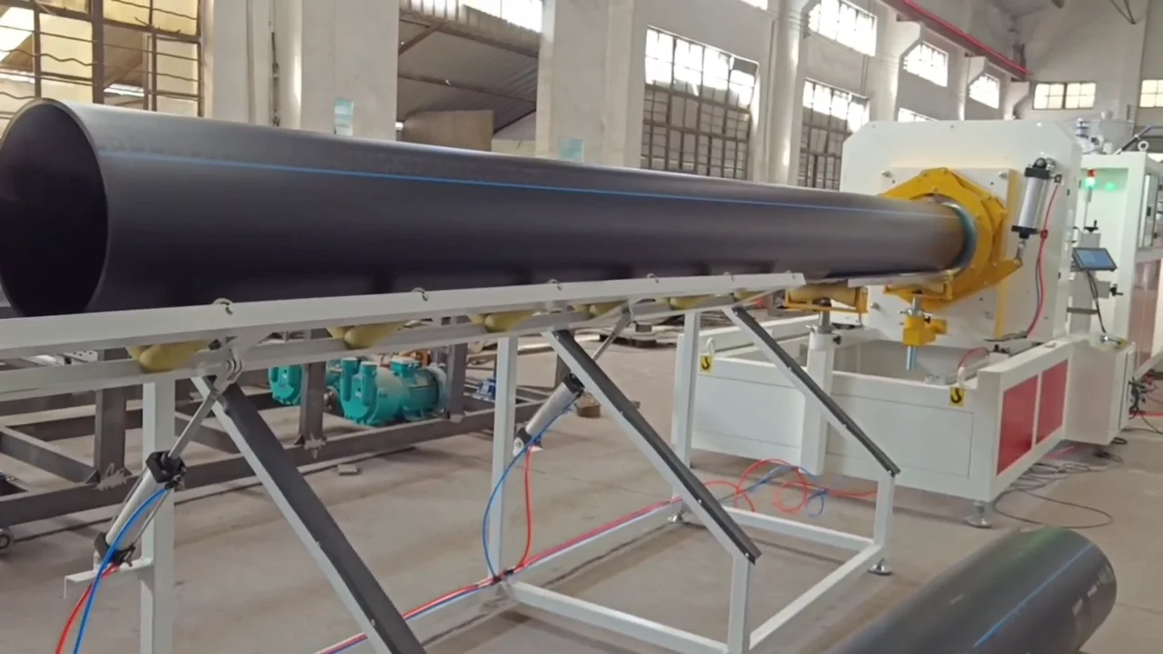 Hdpe Plastic Pipe Extrusion Machine Pp Pe Ppr Pipe Production Line ...