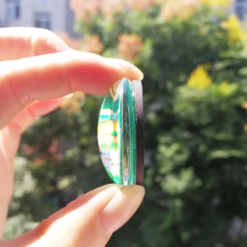 Custom Round Glass Refrigerator Magnets Promotional Souvenir Crystal ...