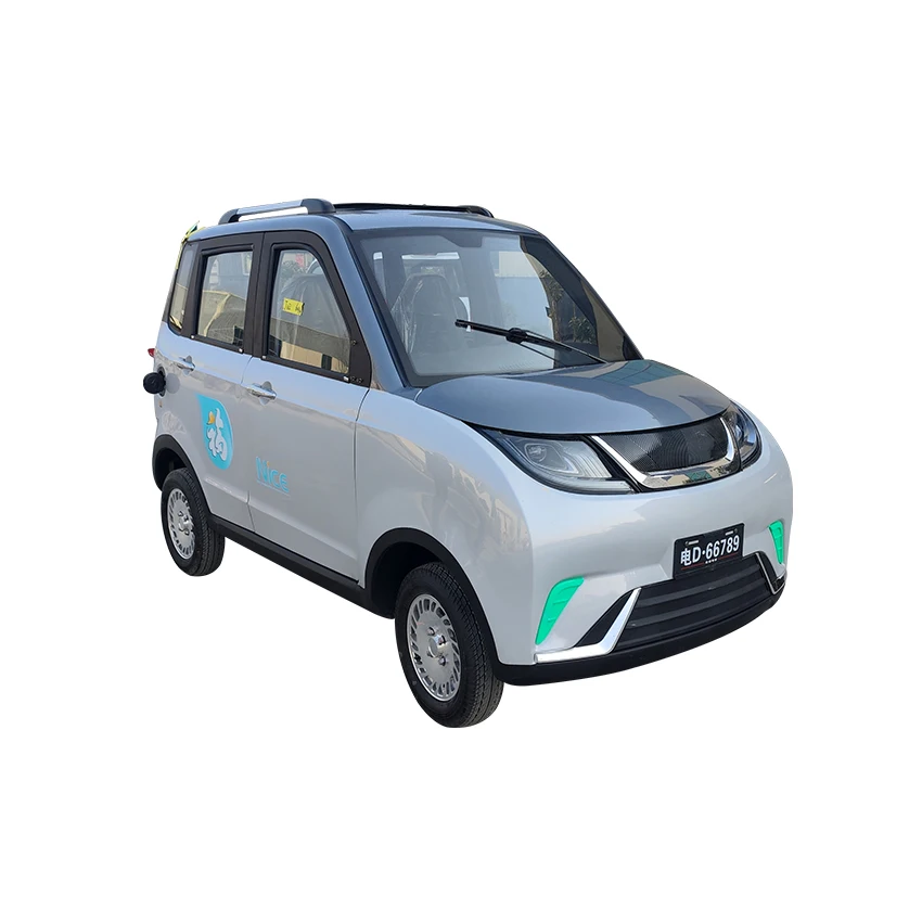 4 Wheel Fully Enclosed Mini Ev Car 4 Seats Electric Car Super Cute ...