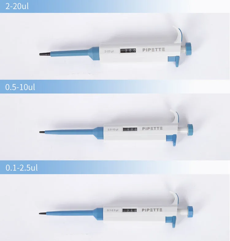 Adjustable Pipette Custom Variable Volume Micropipette Half ...