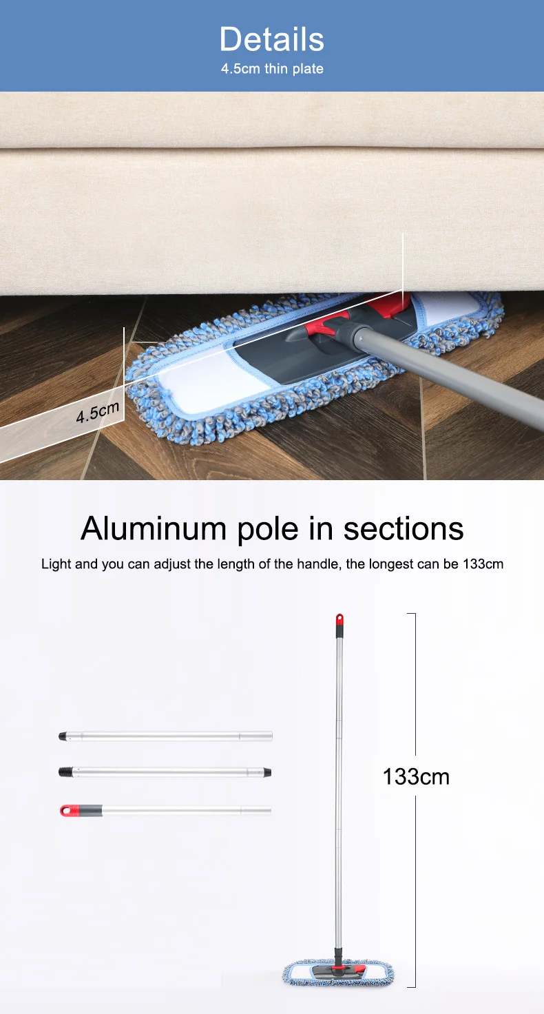 GRS Certificate Household Cleaning Product Dust Control Baseboard Mop ...