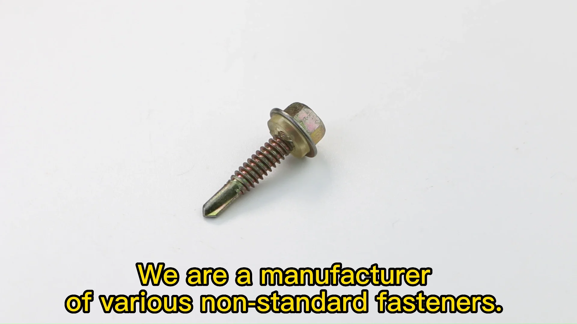 Stainless Steel Outer Hexagonal Drilling Tail Self Tapping Screw 304 ...