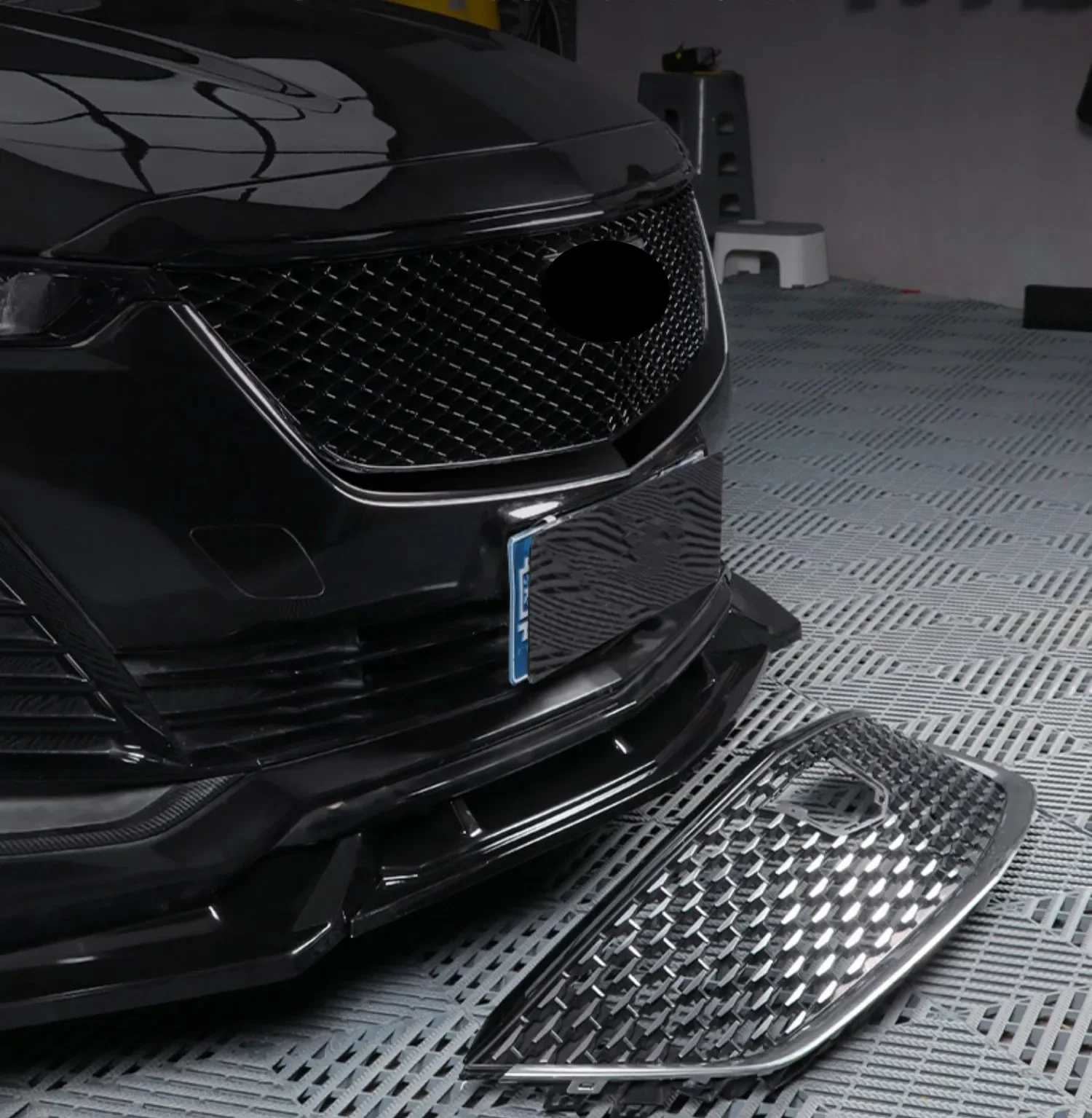 Car Front Bumper Grill Mask Radiator Grille For Cadillac Ct5 - Buy Car ...