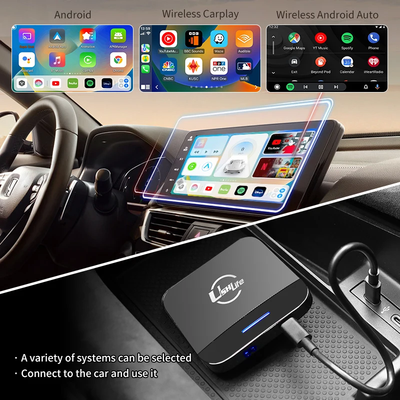 Ushilife Carplay AI Box - Enhance Your Driving Experience