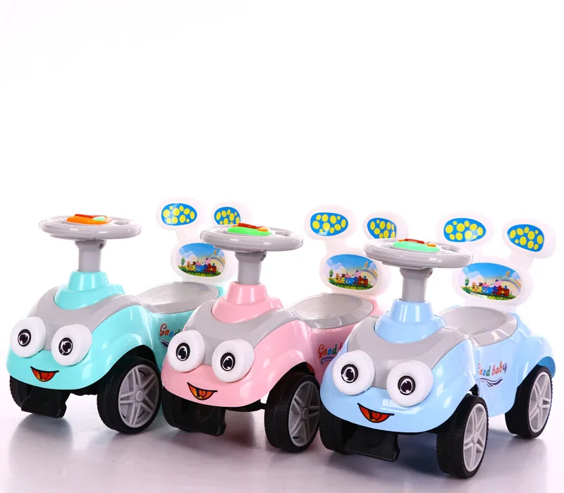 2024 New Model Children Baby Slide Cars No Electric Kids Swing Ride On ...