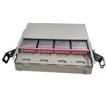 96 Fibers Odf Rack Mounted Mpo Fiber Patch Panel Enclosure For Mpo/mtp ...