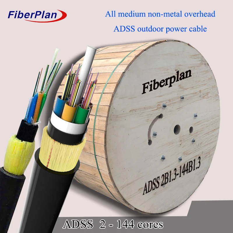 Fiberplan Adss 2 4 6 8 12 Core Fiber Optic Cable Price Submarine Fiber ...