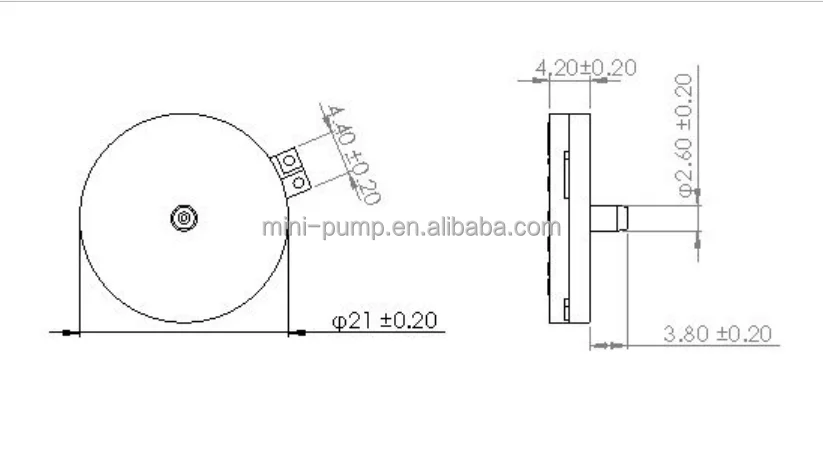 Silent DC Electric Piezo Air Pump - Efficient & Versatile