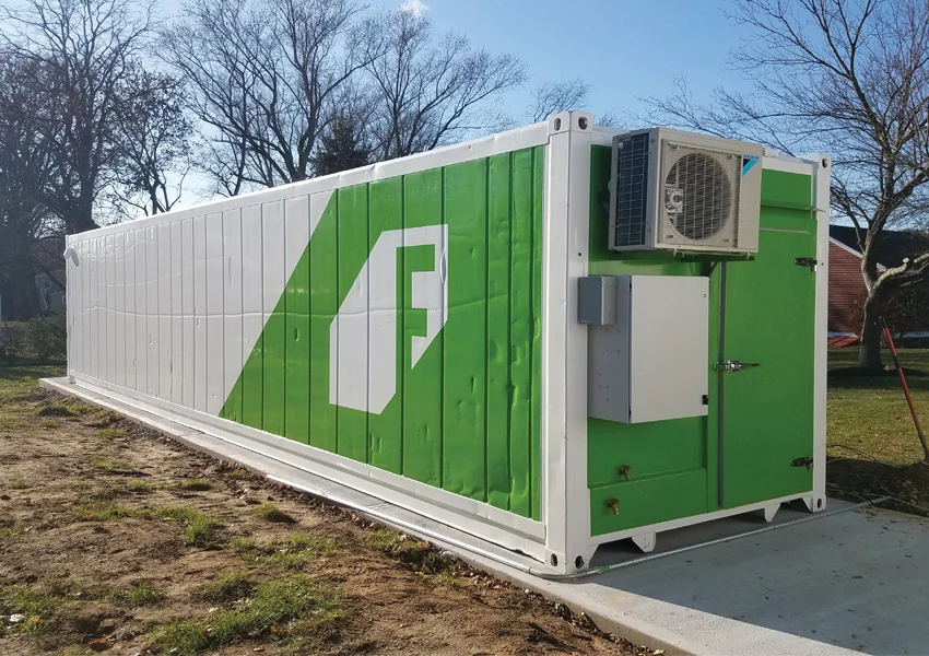 Vertical Hydroponic Container Greenhouse Box For Vegetables Hydroponic ...