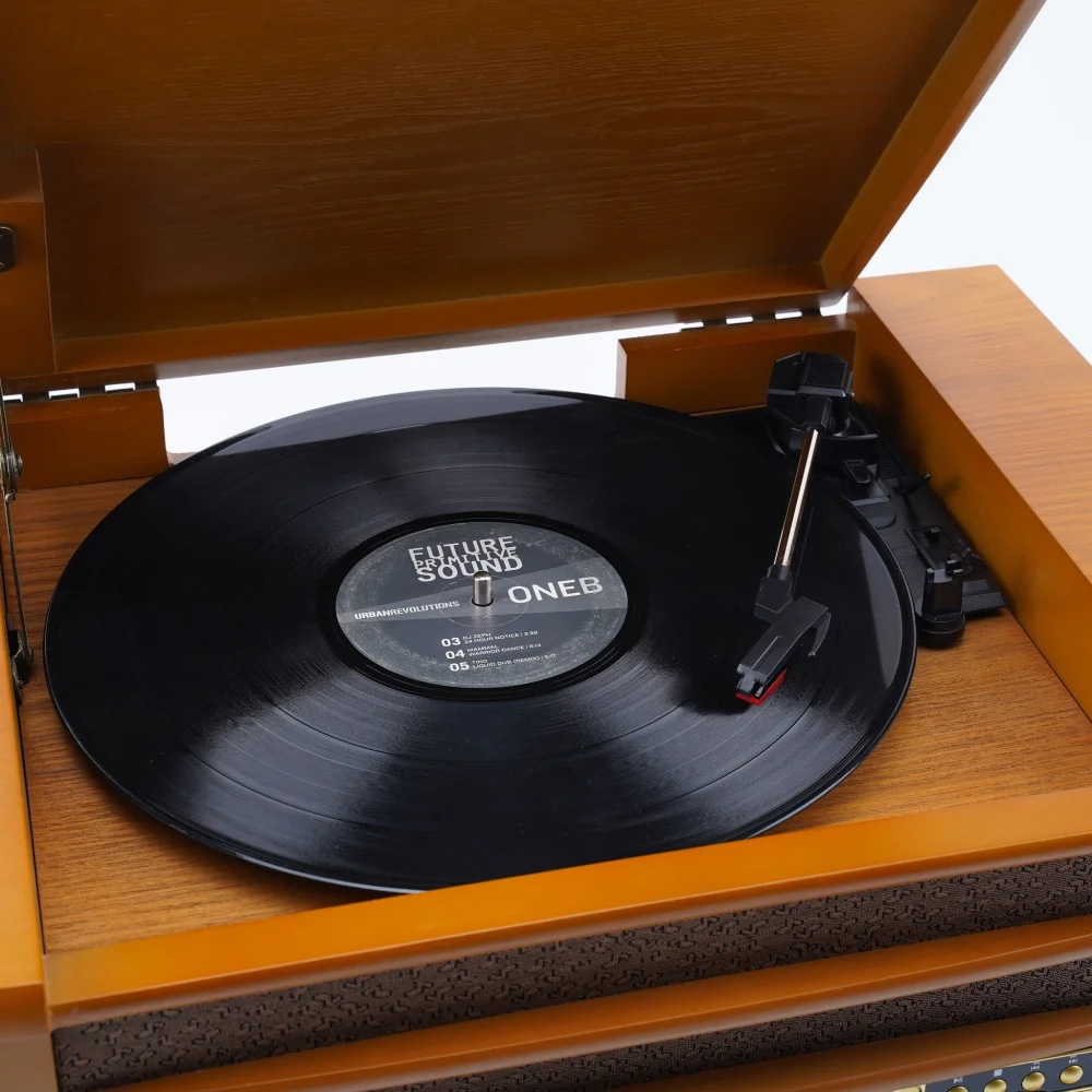 All-in-one Belt-Driven Turntable - Classic Vinyl Player