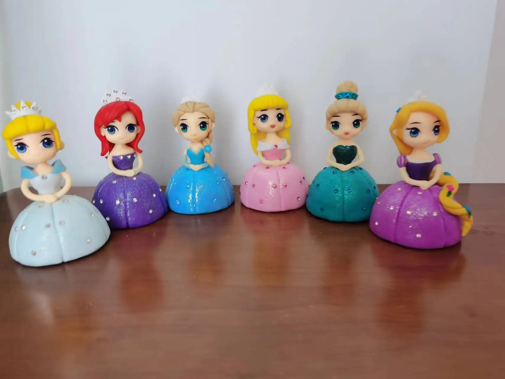 2022 Best Gifts - Handmade Polymer Clay Princess Dolls