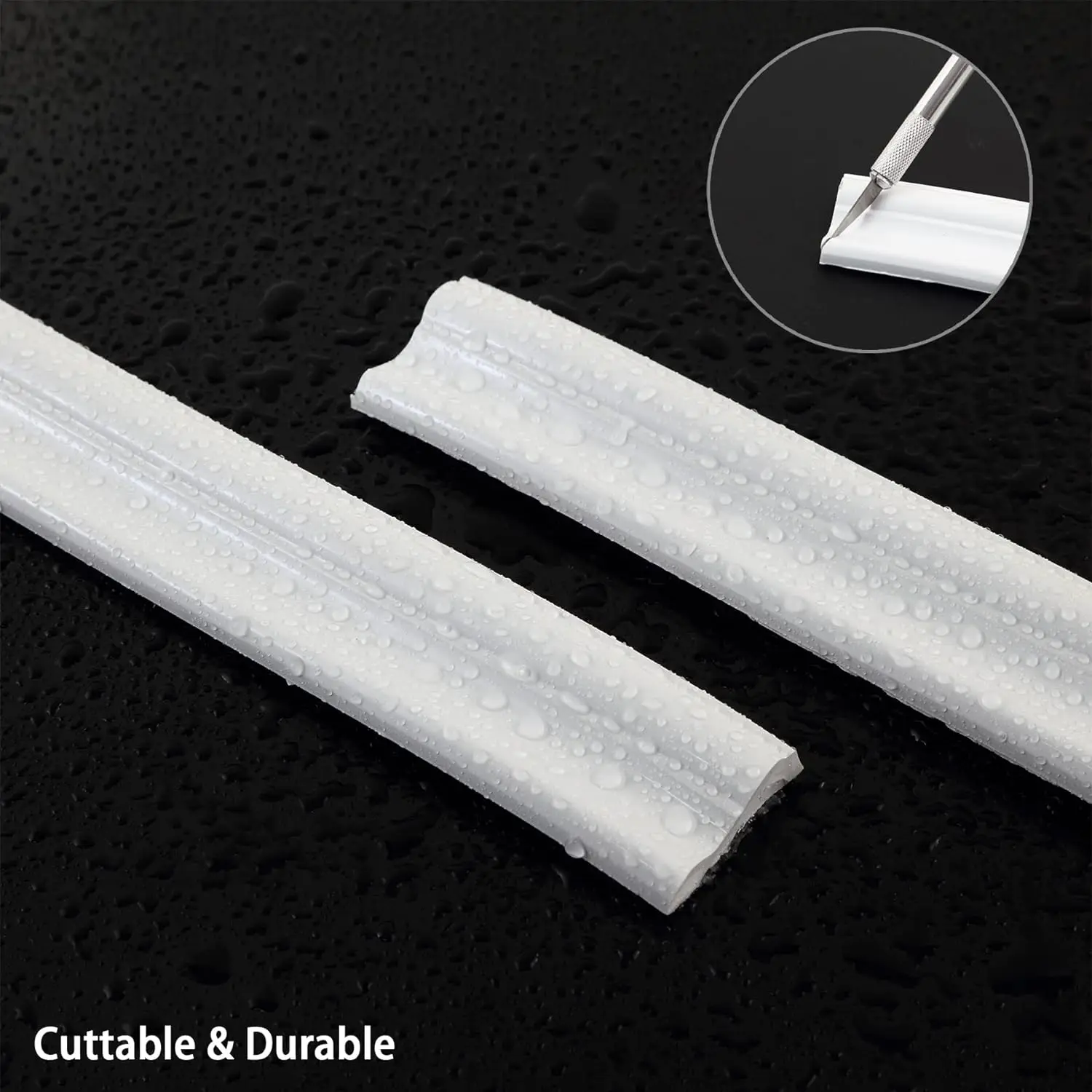 9.8FT Flexible Wall Molding Trim - Eco-Friendly DIY Decor