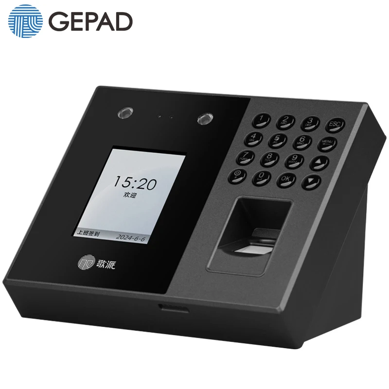 Time Recording Device Id Card Palm Face Fingerprint Recognition System ...