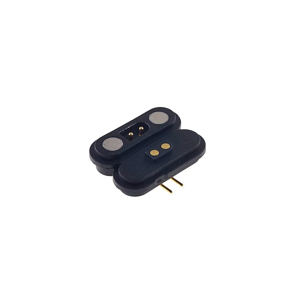 High Current Male Female Right Angle Pogo Pin Magnetic Connector Pitch ...