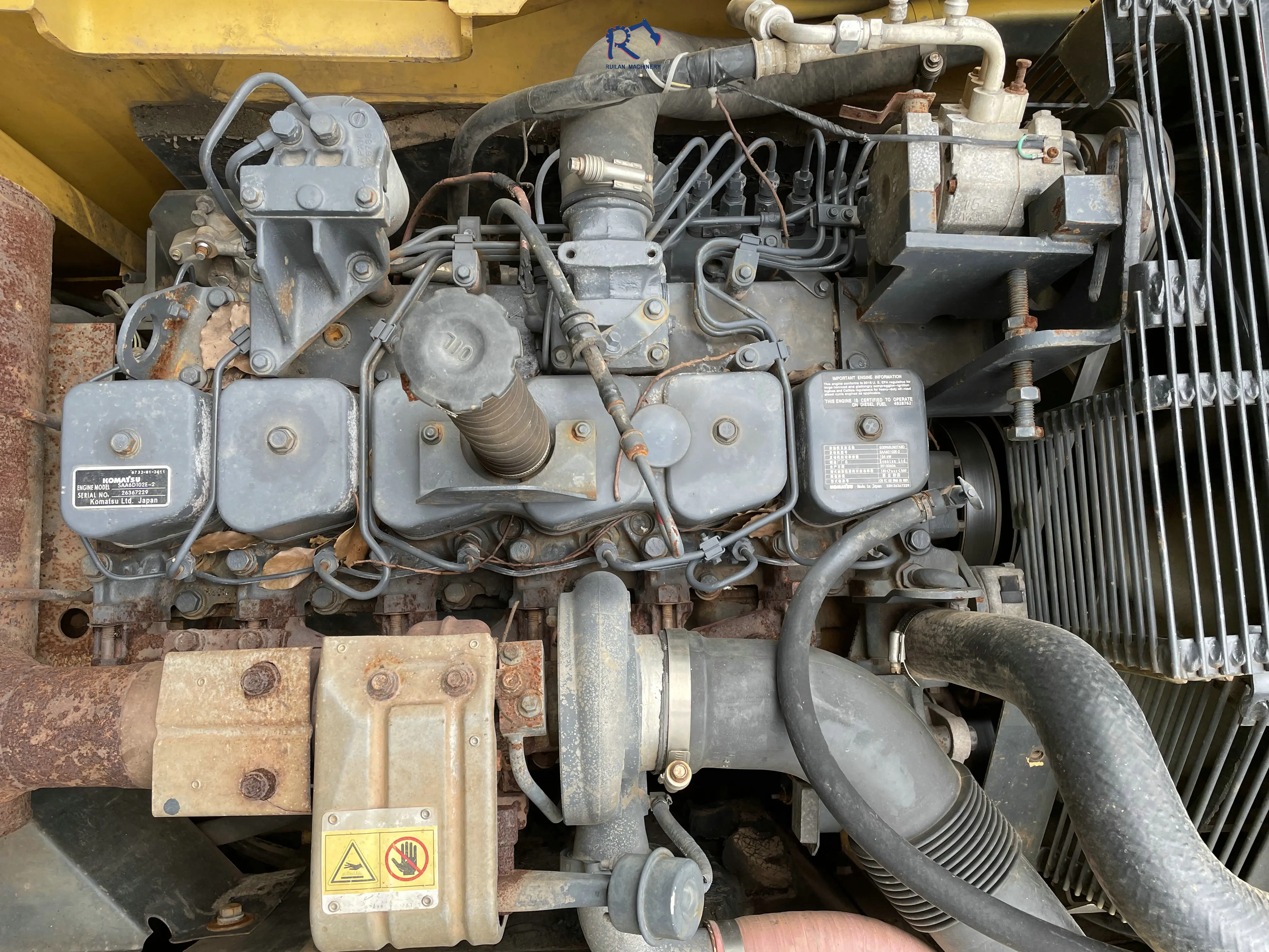 Large Excavator Used Komatsu Pc270-7 Crawler Excavator For Sale Pc270 ...