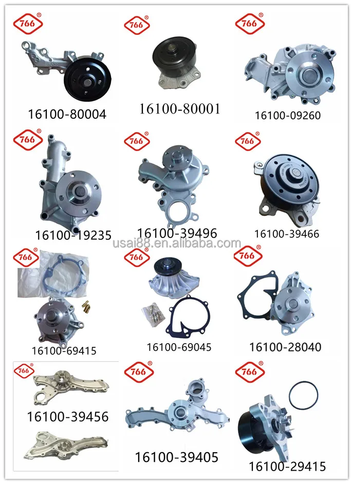 Bomba de agua para coche, pieza para Toyota Avensis, Camry, RAV4, GMB ...