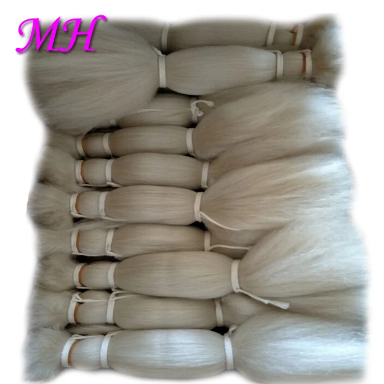 Alibaba.com: Yak Belly Hair Bulk, Raw Yak Straight Hair for Artificial ...