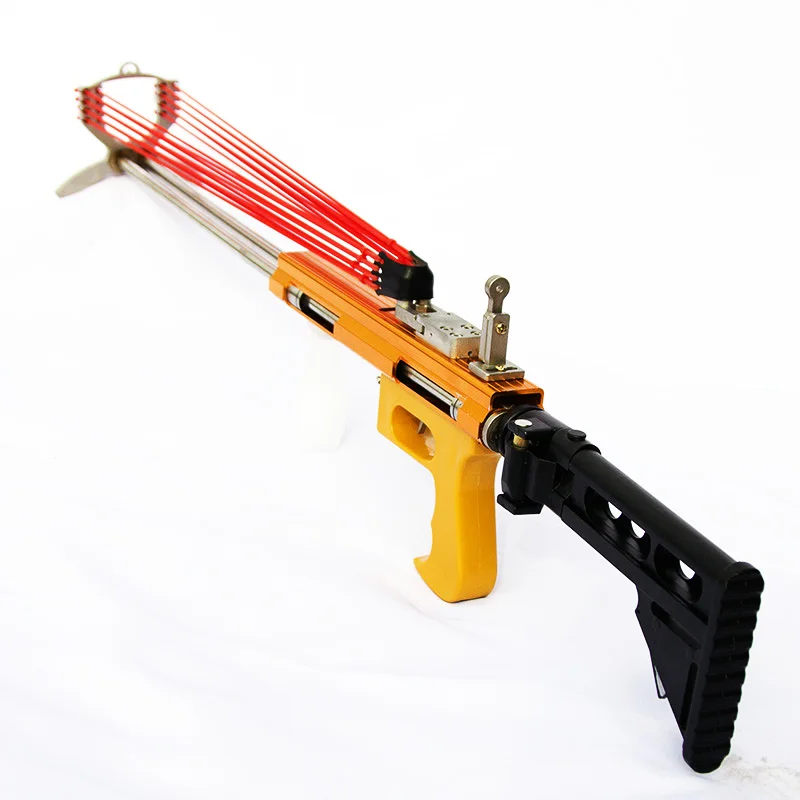 Outdoor Metal Slingshot - Durable Hunting and Shooting Toy