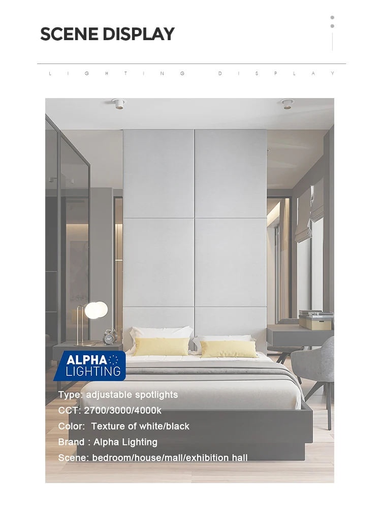 Alpha Lighting Home Lamp Commercial Flexible Spot Led Lights - Buy Led ...